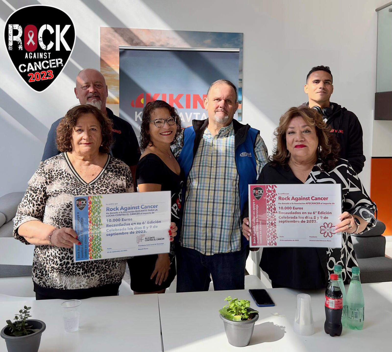 Record total raised by Rock Against Cancer - Costa Blanca People