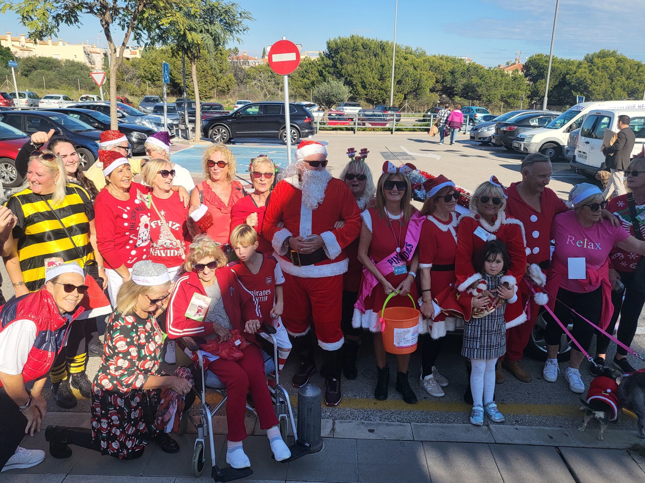 Festive fun and fundraising with the annual Santa Walk - Costa Blanca ...
